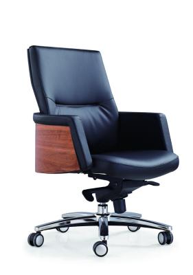 Cina Ergo Cowhide Executive Leather Chair per ufficio con inclinazione girevole in vendita