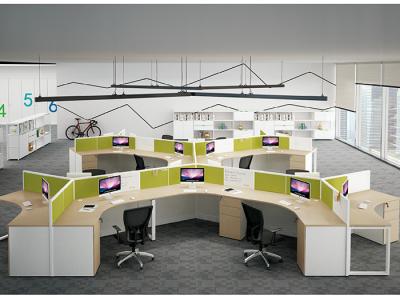 Cina Stazioni di lavoro d'ufficio personalizzate Cubiche Mobili 5x5 Certificato ISO in vendita