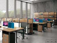 China Lateral Modular Office File Storage Cabinets Cupboards for sale