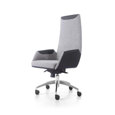 Cina Sedile ergonomico da lavoro in cuoio originale a schiena alta Sedile a schiena in pelle in vendita