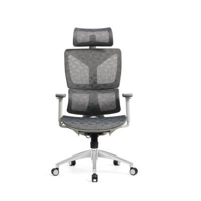 Cina Sedia di ufficio a maglia girevole Flex Moon Mesh Chair Operator Chair per un rilassante relax in vendita