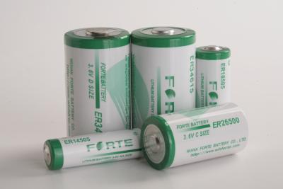 China Stärken-Batterie ER14250 1200mAh LiSOCl2 Batterie-1/2AA für GPS zu verkaufen