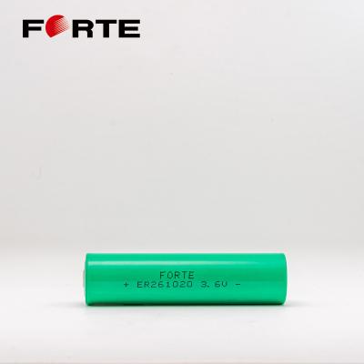 China Bateria do cloreto de Thionyl do lítio da bateria ER261020 17000mAh do tamanho LiSOCl2 do centímetro cúbico à venda