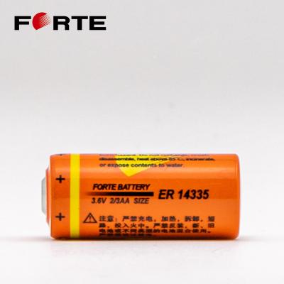 China Batterie 2/3AA ER14335 Lithium-Batterie-1650mAh LiSOCL2 zu verkaufen