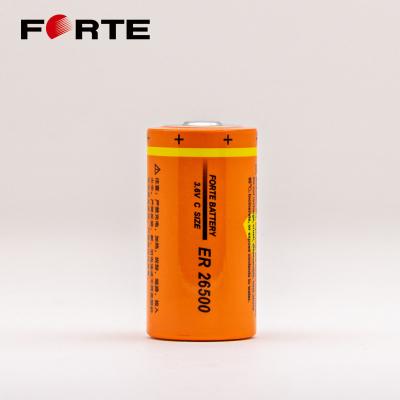Cina La batteria cilindrica ER26500 di 8500mAh LiSOCl2 gradua la C secondo la misura 3,6 V in vendita