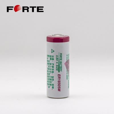 China Batterie 3500mAh ER18505M A Size 33g 1000mA LiSOCl2 zu verkaufen