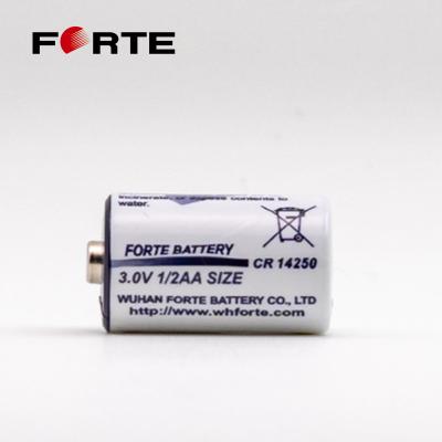 Cina Dimensione della batteria al litio 1/2AA di RoHS ONU 900mAh CR14250SE 3V in vendita