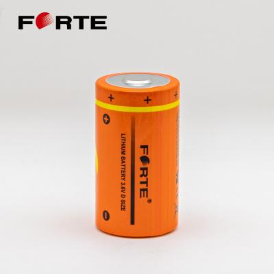 Cina Li-SOCL2 Battery ER34615 Lithium Primary Battery 3.6V 19000mAh D Size for Water Meter, GPS in vendita