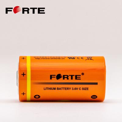 China Li-SOCL2 Battery ER26500 Lithium Primary Battery 3.6V 8500mAh C Size for Water Meter, GPS zu verkaufen