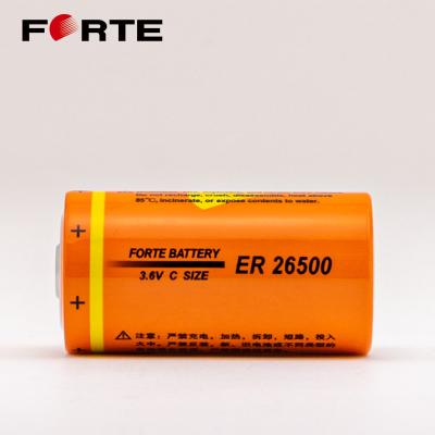 China Li-SOCL2 Battery ER26500 Lithium Primary Battery 3.6V 8500mAh C Size for Water Meter, GPS zu verkaufen