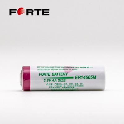 China Li-SOCL2 Battery ER18505M Lithium Primary Battery 3.6V 3500mAh A Size High Energy  for Water Meter, GPS Te koop
