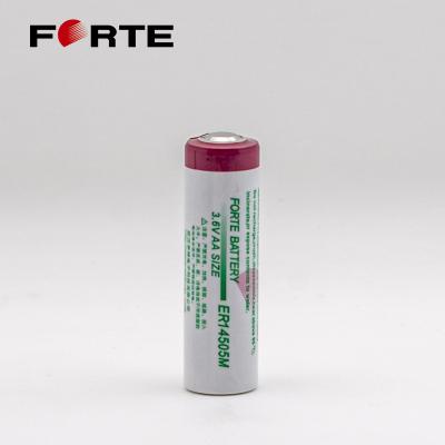 China Li-SOCL2 Battery ER18505M Lithium Primary Battery 3.6V 3500mAh A Size High Energy  for Water Meter, GPS Te koop
