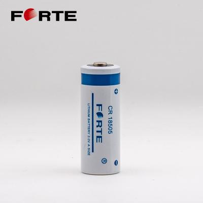 China Zylinderförmige Lithium-Mangan-Dioxid-Batterie CR18505SE 3000mAh zu verkaufen