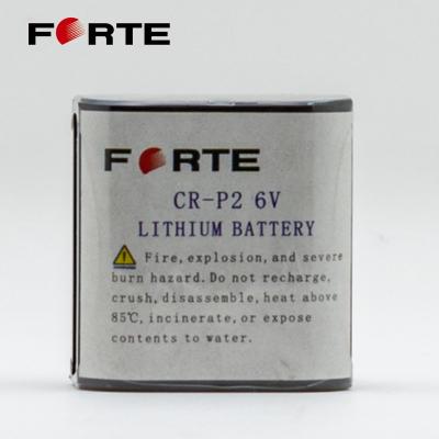 Cina batteria di pile del litio della batteria 1500mA di 1400mAh CRP2 6V in vendita