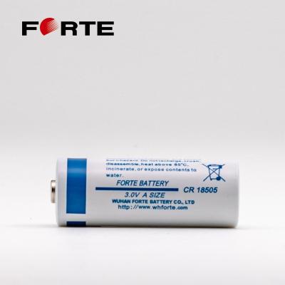 China Mangan-Dioxid-Lithium-Batterie CR18505 2500mAh der Stärken-35g zu verkaufen