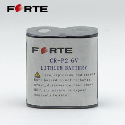Cina Batteria prismatica della batteria al litio 1400mAh LiMnO2 del CR P2 6V in vendita