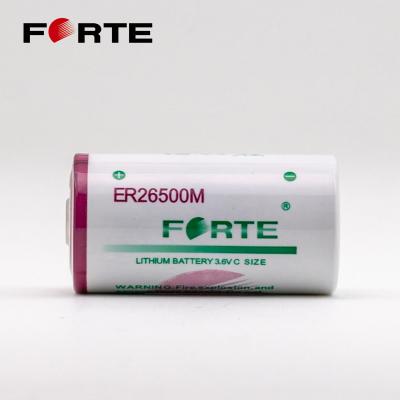China Pilha ER26500M 6500mAh do cloreto de Thionyl do lítio do tamanho do forte C à venda