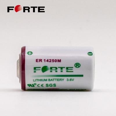 China 800mAh ER14250M Thionyl Chloride Battery für Rauch-Antidiebstahl-Warnung zu verkaufen