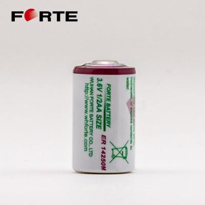 China 1/2AA 200mA ER14250M ER Series Batteries 800mAh 14.5*33.7mm Te koop