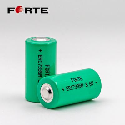 China Zylinderförmiges ER17335M Battery 1900mAh Bobbin Lithium Battery zu verkaufen