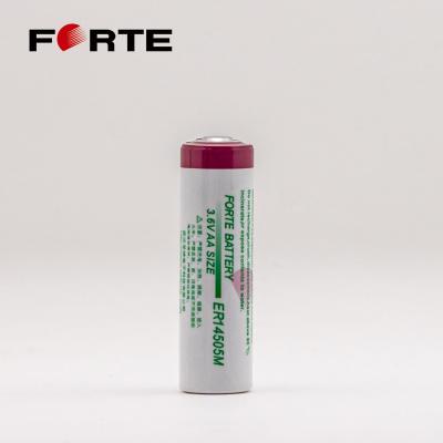 China 21g Cylindrical Lithium Batteries ER14505M 500mA 3.6 V AA Lithium Battery Te koop