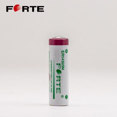 China 21g Cylindrical Lithium Batteries ER14505M 500mA 3.6 V AA Lithium Battery Te koop