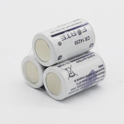 China Batterie 1/2AA CR14250 3V 600mAh LiMnO2 für Wasserzähler zu verkaufen