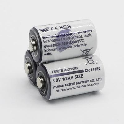 China Batterie 1/2AA CR14250 3V 600mAh LiMnO2 für Wasserzähler zu verkaufen