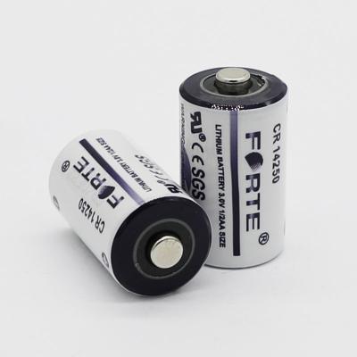 China Batterie 1/2AA CR14250 3V 600mAh LiMnO2 für Wasserzähler zu verkaufen
