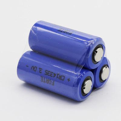 Китай Батарея лития MnO2 газового счетчика CR14335 3V 800mAh 2/3AA продается