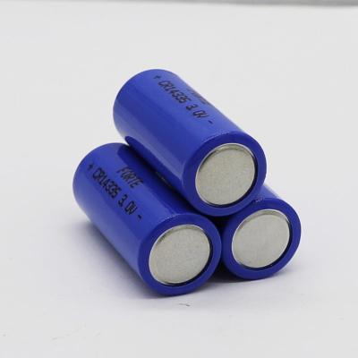 Китай Батарея лития MnO2 газового счетчика CR14335 3V 800mAh 2/3AA продается