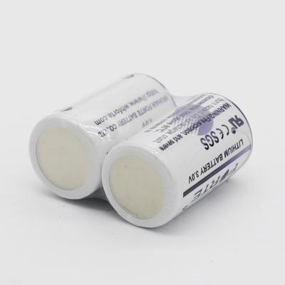 China Cilindrische het Lithiummno2 Batterij van 3V 850mAh CR2 voor Smart Card-Meter Te koop