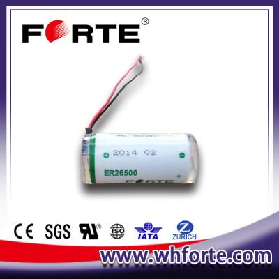 China Batería de litio del tamaño de Bobbin Type 3.6V C ER26500 en venta