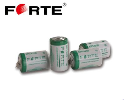 Cina batteria al litio cilindrica LS14250 di 3.6V 1200mAh 1/2AA in vendita