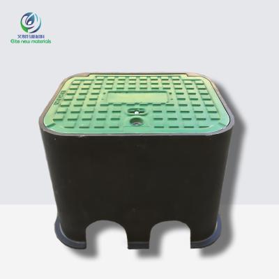 Cina Contenitore quadrato sotterraneo di tester di irrigazione, contenitore di valvola all'aperto dell'acqua di BMC FRP in vendita