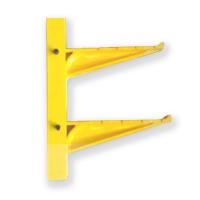 China FRP Bracket Cable Bearer Yellow 600mm Robust Support For Heavy Duty Cable for sale