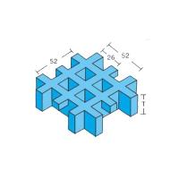 China Eco Friendly FRP Grating Panels Expanded Plastic Sheet For Structural Support for sale