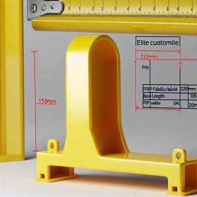 Cina Fibra di vetro personalizzata con supporto per cavi in FRP 250 mm per camera di rete in vendita