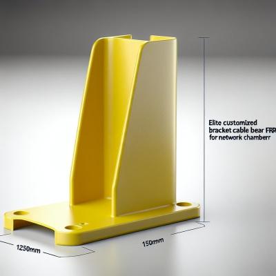 Cina Fibra di vetro personalizzata con supporto per cavi in FRP 250 mm per camera di rete in vendita