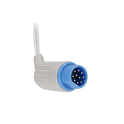 China 10 Pin Round Finger Spo2 Sensor , Multiscene Spo2 Probe Sensor for sale