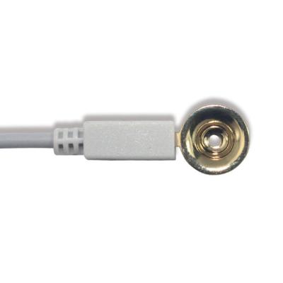 China Durable TPU Other Patient Monitor Accessories , Gold plated EEG Cup Electrode for sale