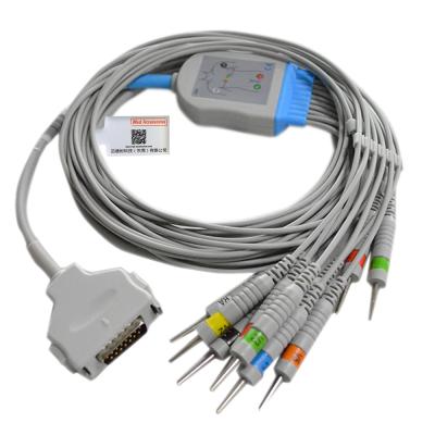 China Burdick Atria Plus Eclipse Direct Connect EKG Cable 10 Leads AHA Banana 3.0m Length for sale