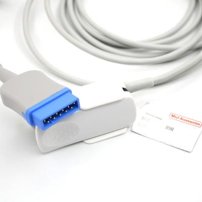 China Factory High Quality GE Marquette Compatible Adult Finger Spo2 Sensor 11 Pin GE Sensor Spo2 for sale