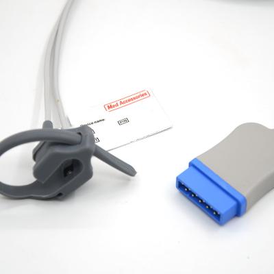 China Stable Reusable Spo2 Sensor Probe Multipurpose With Square Connector for sale
