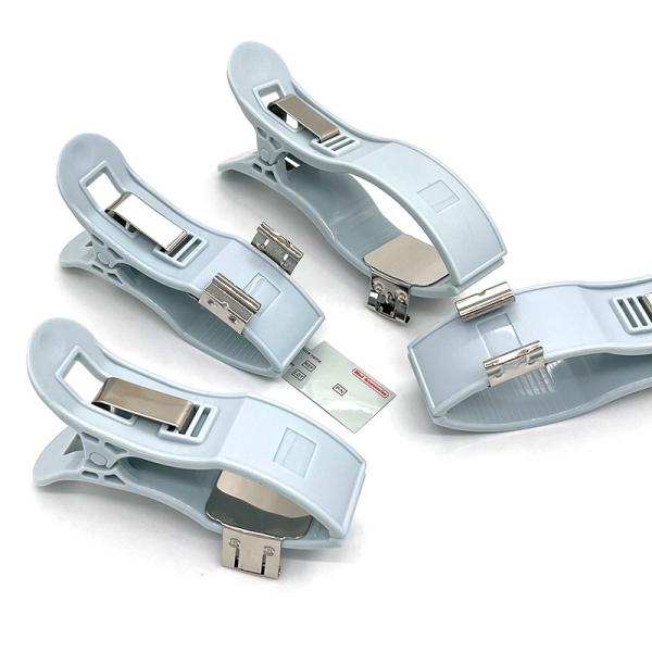 Reutilizable Nickel Extremidad abrazadera y aspiradoras electrodos para ECG accesorios de la máquina en tamaño adulto