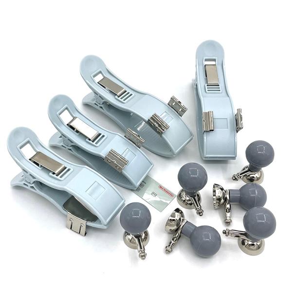 Reutilizable Nickel Extremidad abrazadera y aspiradoras electrodos para ECG accesorios de la máquina en tamaño adulto