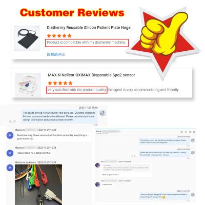 China Mindray Portable Spo2 Probe Sensor Conector redondo Cable de oxímetro de pulso en venta