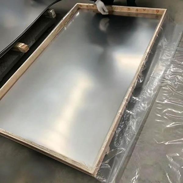 Quality B265 Titanium Alloy Plate 0.6mm 2mm Thin Titanium Sheets BA 2B for sale