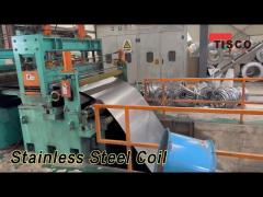 AISI 304 Stainless Steel Coil 1220mm Width Slit Edge Cold Rolled 2B Surface