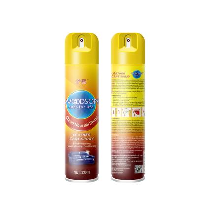 China Leather Shoe Repellent Spray Protector Aerosol For Couch Nourishing Shining for sale